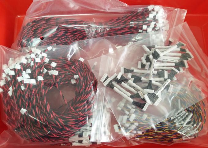 Jst 1.25mm 피치 연결관 GHR-04V-S 맨끝 SSHL-002T-P0.2를 가진 OEM 철사 마구 케이블